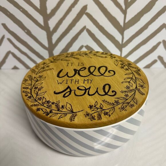 No Brand | Kitchen | It Is Well With My Soul Bible Scripture Bowl ...